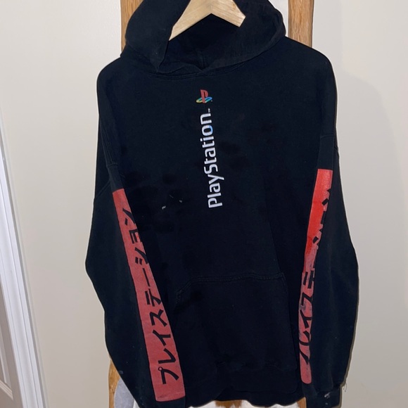 Vintage | Shirts | Vintage Playstation Hoodie | Poshmark